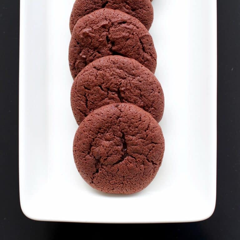 Soft Chocolate Drop Cookies - Building Feasts