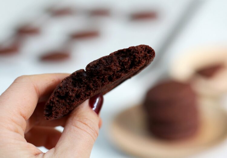 Soft Chocolate Drop Cookies - Building Feasts