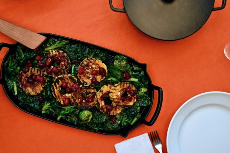 Squash and Sprout Tops - Building Feasts