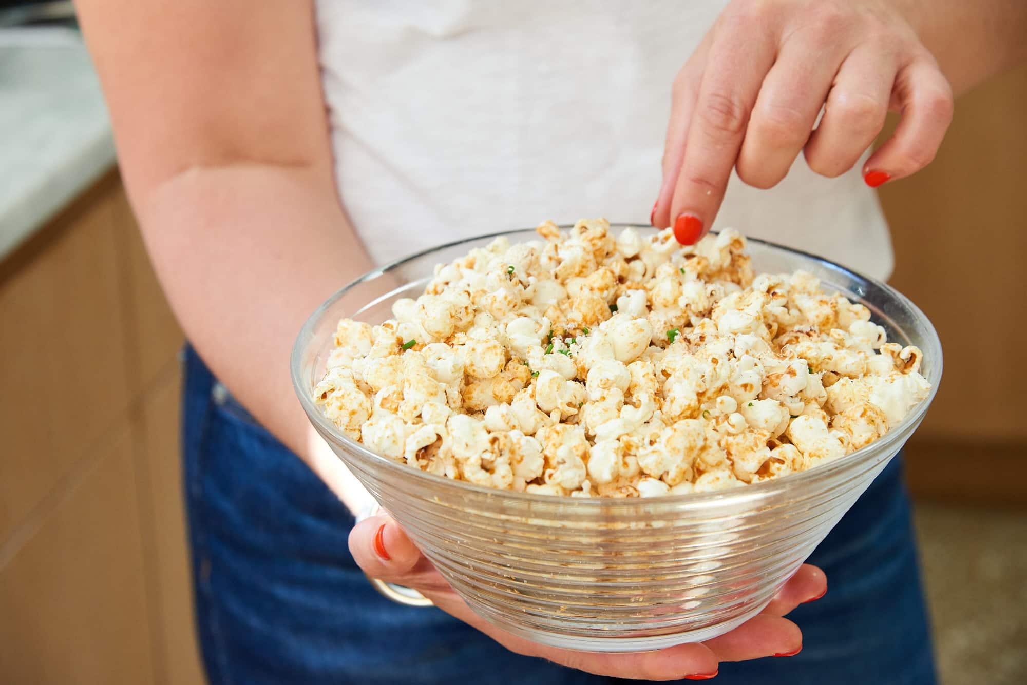 Miso Marmite Popcorn - Building Feasts
