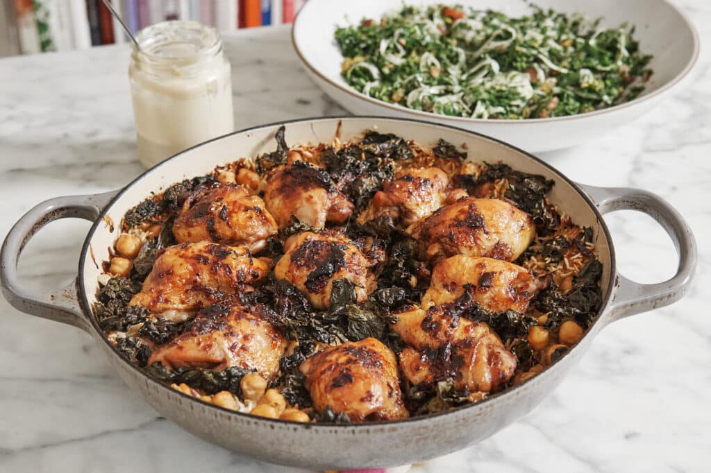 Harissa Chicken & Rice - Building Feasts